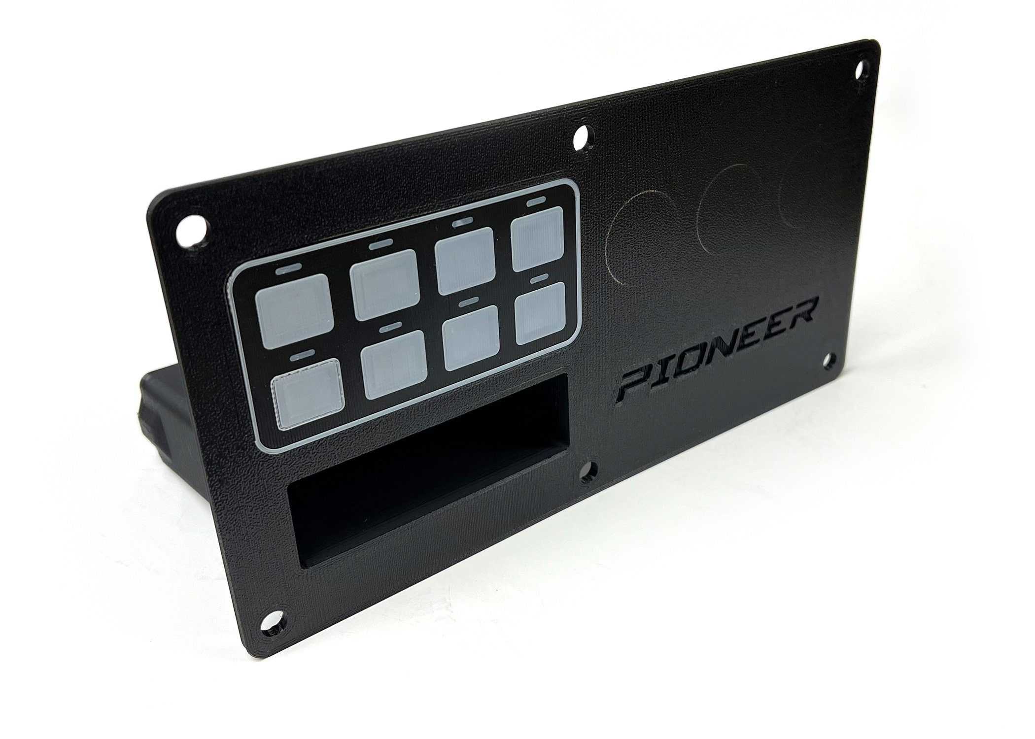 Pioneer 1000 Dash Mount for Switch-Pros SP9100 with storage pocket ...