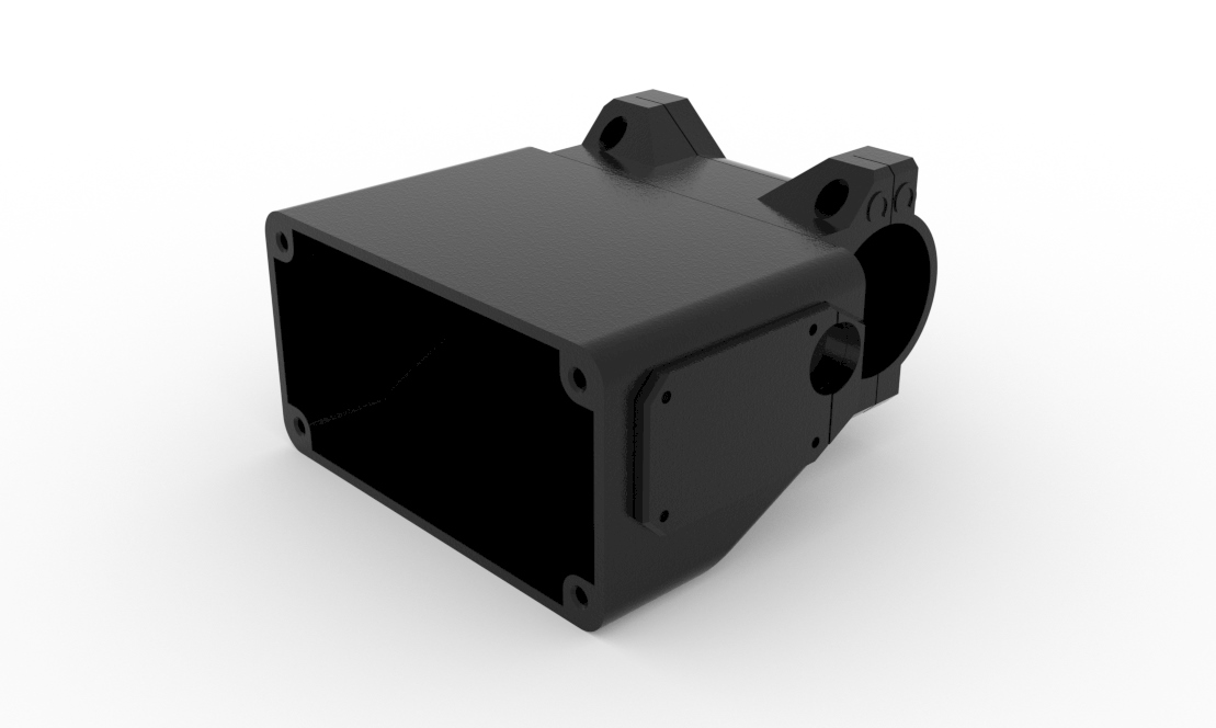 Bar Mount for 4-Gang Pre-Wired Switch Panel [Rear Mount] - Crossroads 3D