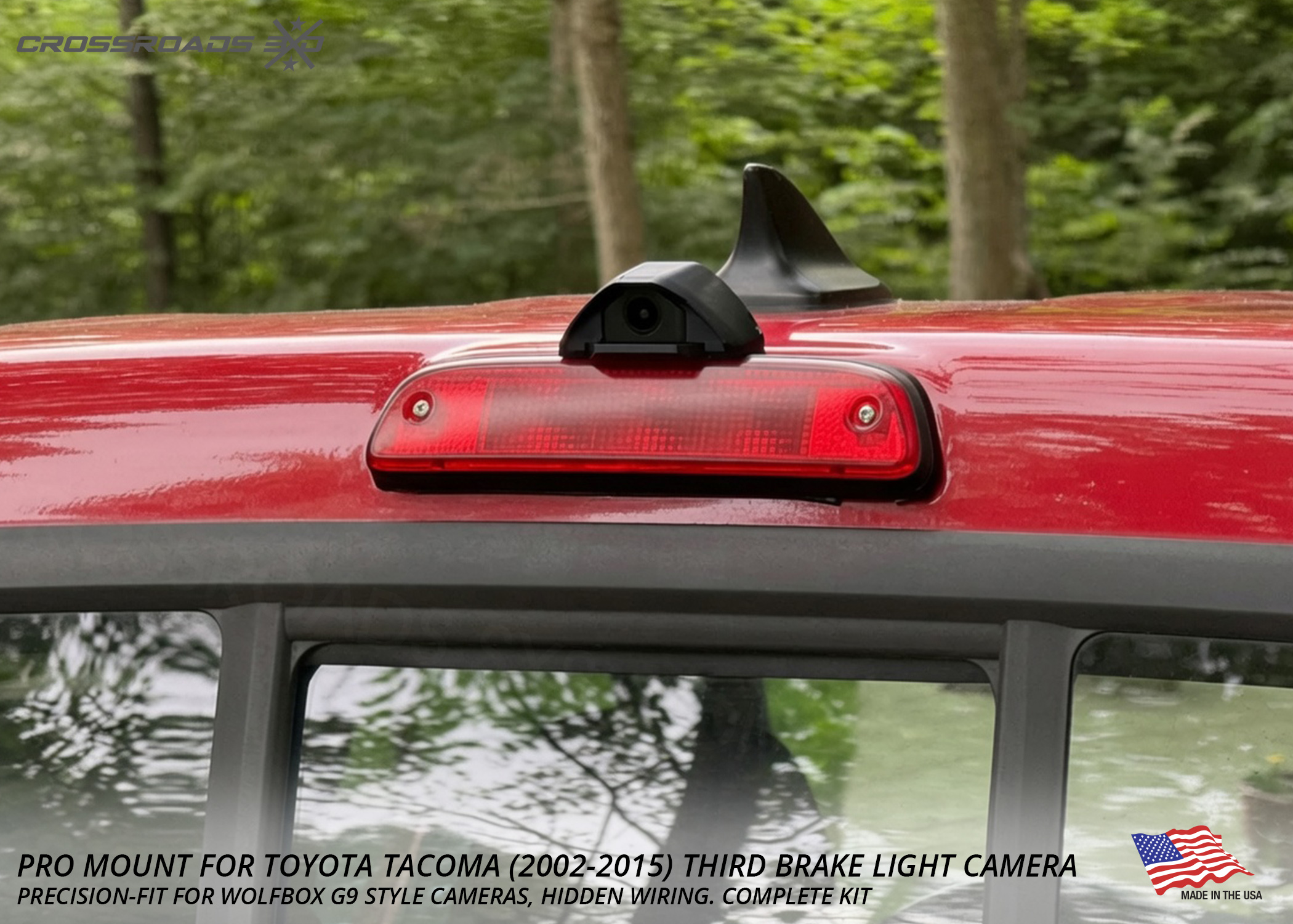 Toyota Tacoma 2005-2015 Wolfbox G900 G930 Third Brake Light Camera ...