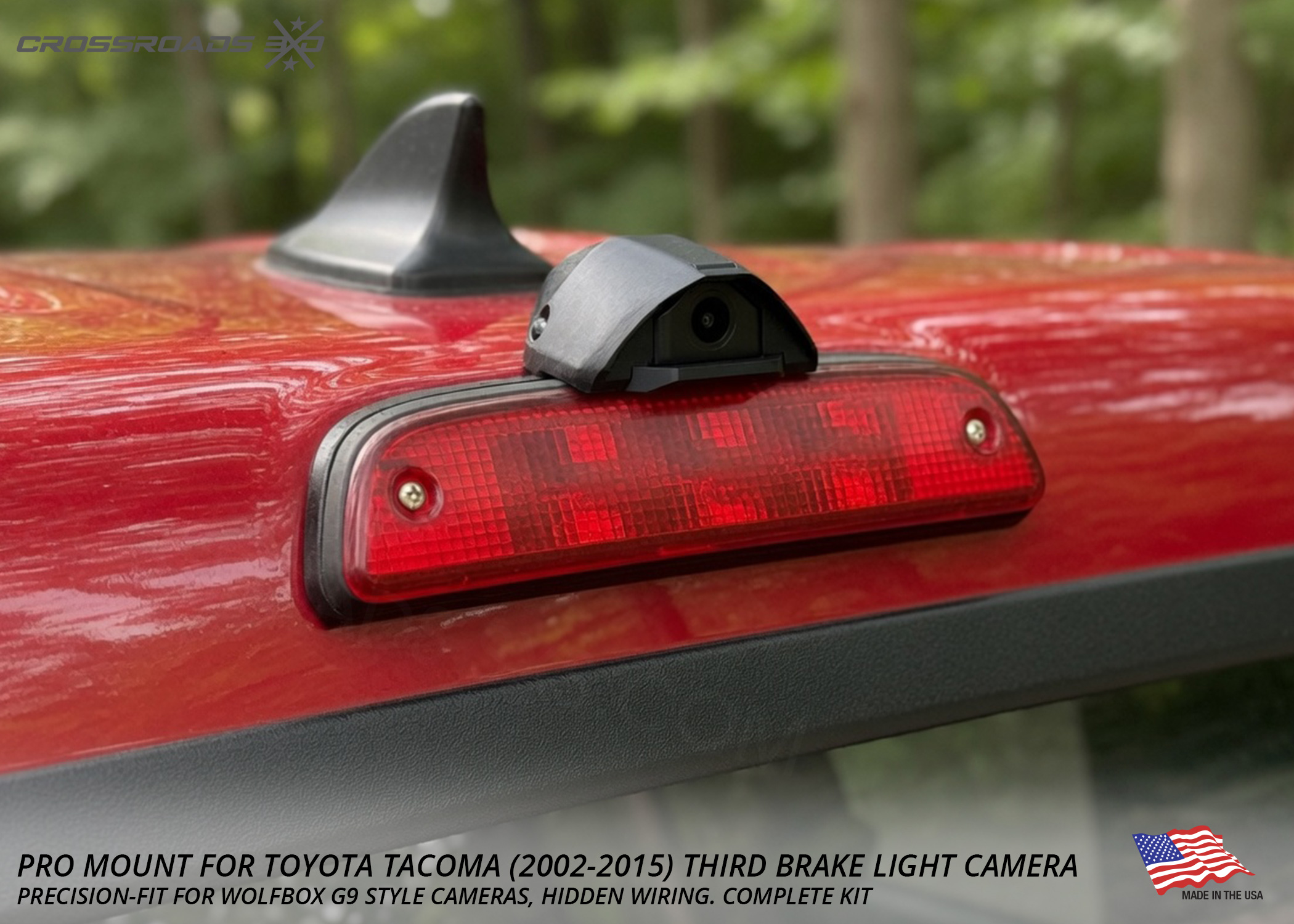 Toyota Tacoma 2005-2015 Wolfbox G900 G930 Third Brake Light Camera ...